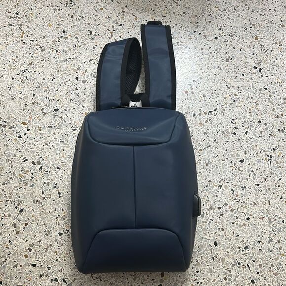 Duchamp | Bags | New Duchamp Londonnavy Blue Tech Backpack Hard Shell ...